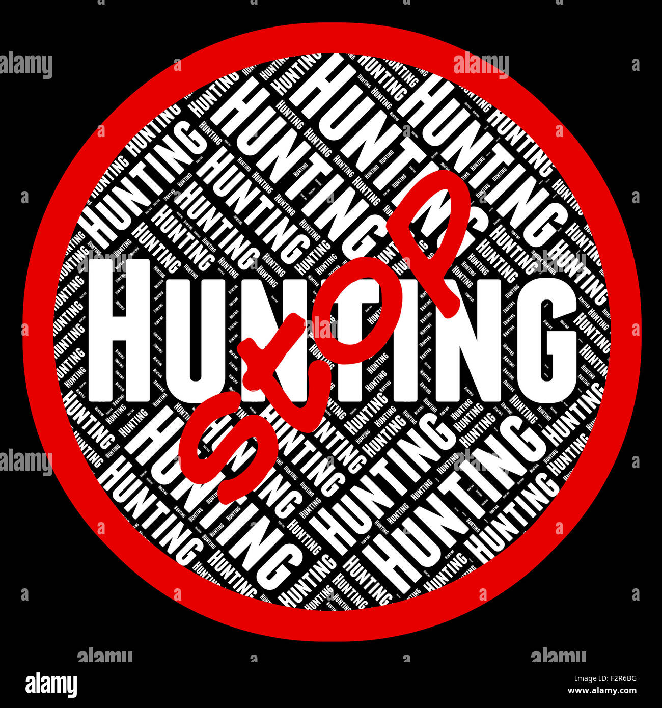 Warning sign poaching hi-res stock photography and images - Alamy