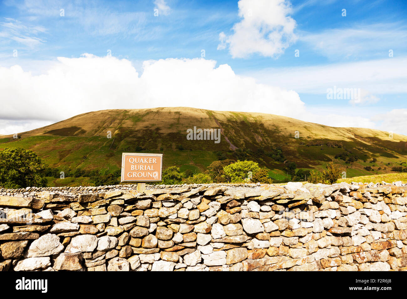 Quaker burial ground Fell End Cumbria. Cumbria is the birthplace of ...