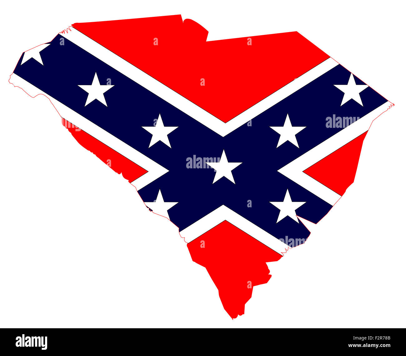 Map of south carolina state Cut Out Stock Images & Pictures - Alamy