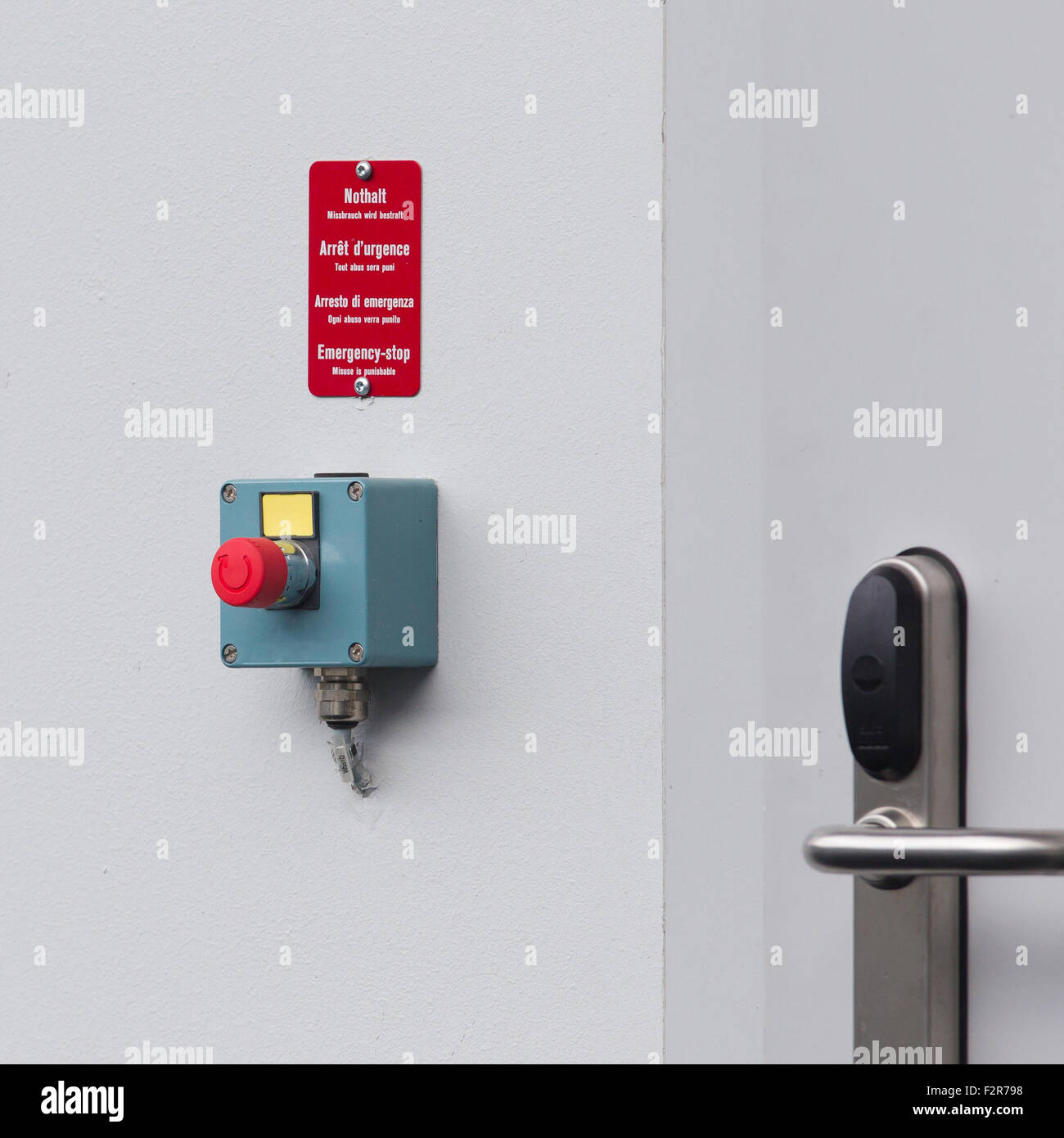 Safety button hi-res stock photography and images - Alamy
