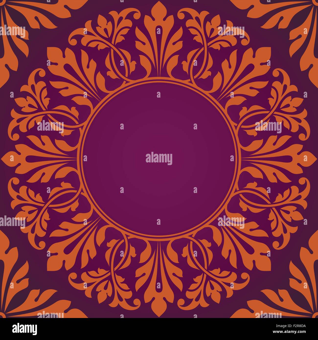 Floral Indian pattern Stock Vector Image & Art - Alamy