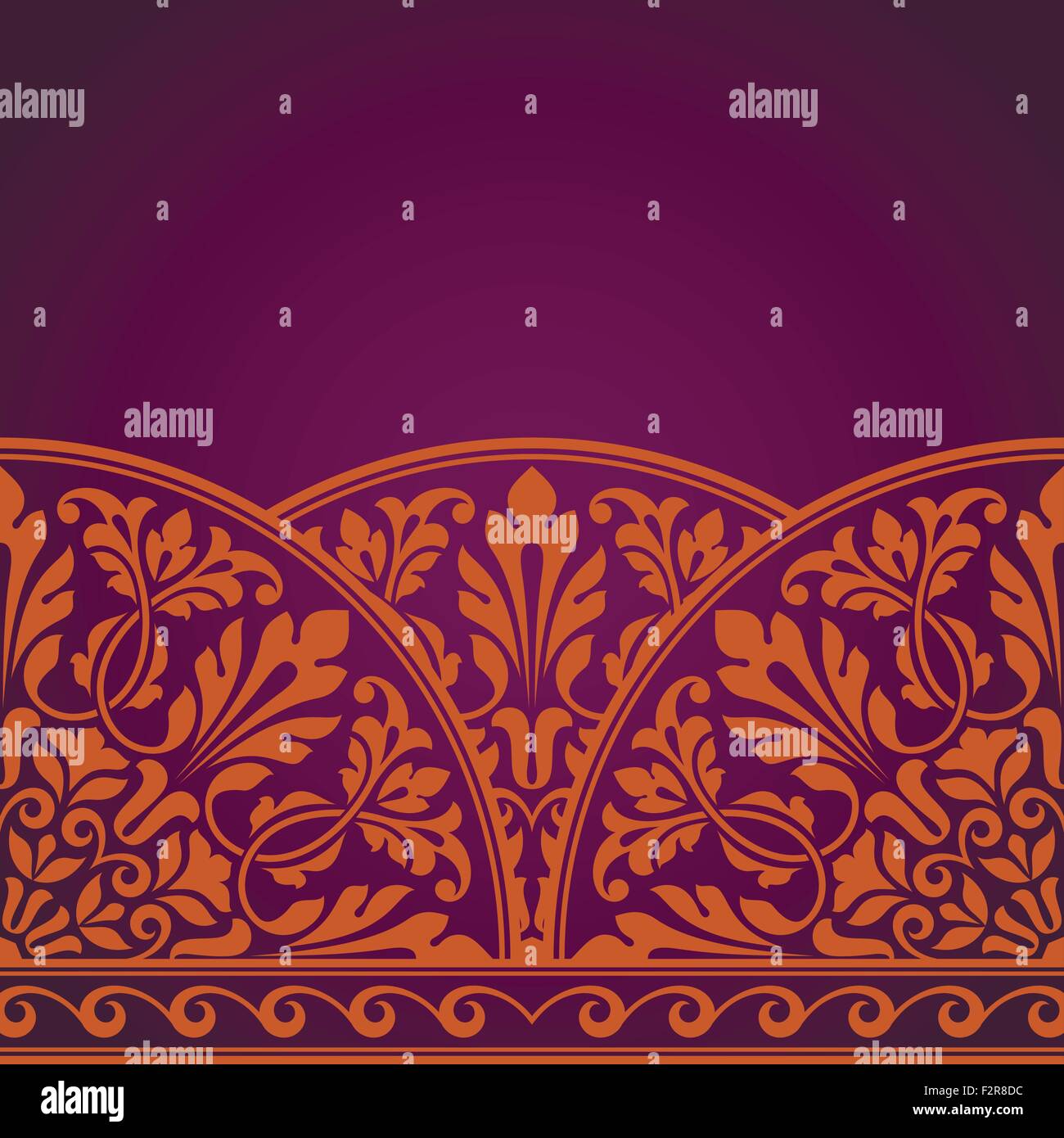 Floral Indian pattern Stock Vector Image & Art - Alamy