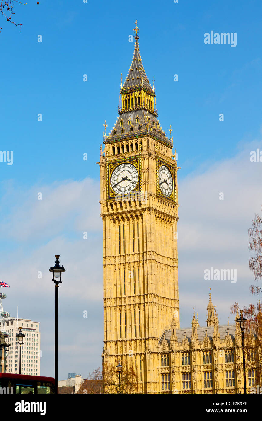 london big ben and historical old construction england city Stock Photo ...