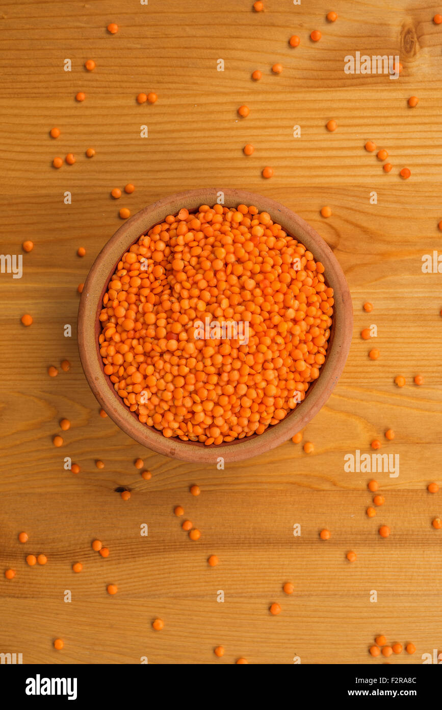 Dry red lentils in hi-res stock photography and images - Alamy
