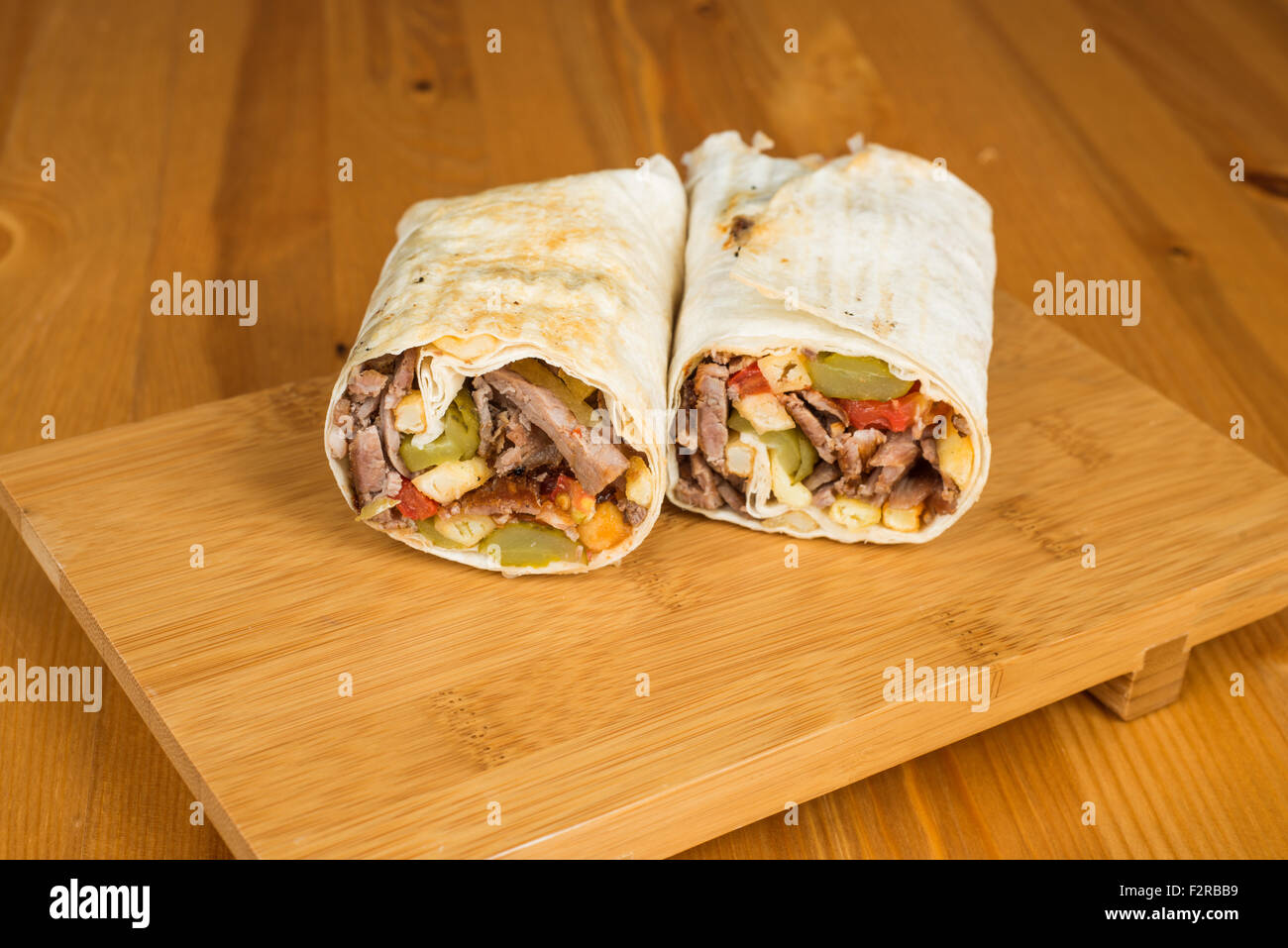 Traditional Turkish Durum Stock Photo - Alamy