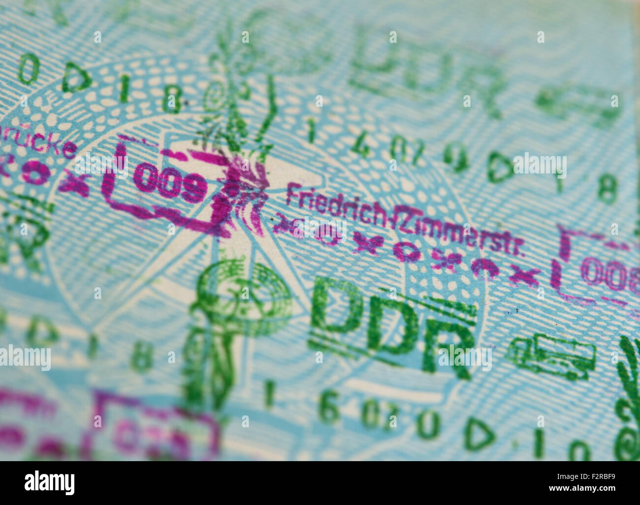 Berlin, Germany. 20th Sep, 2015. A blue personal ID card from former ...