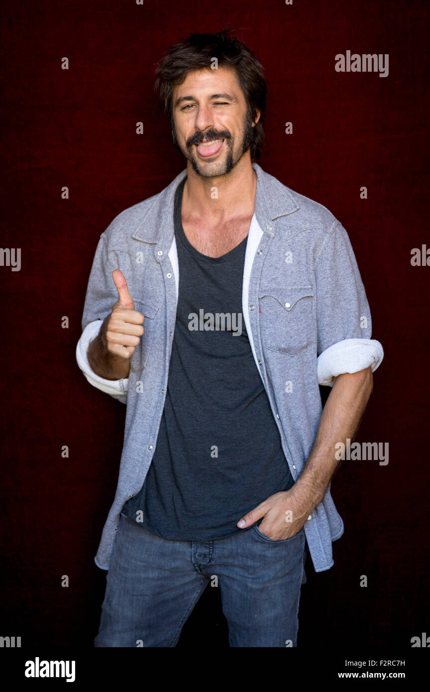 Hugo Silva during a photo session at the 63rd San Sebastian Film ...