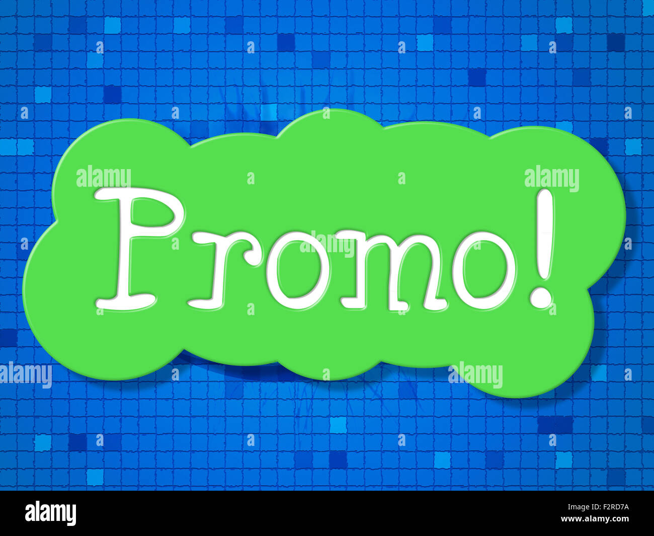 Promo Sign Showing Savings Sale And Signboard Stock Photo - Alamy