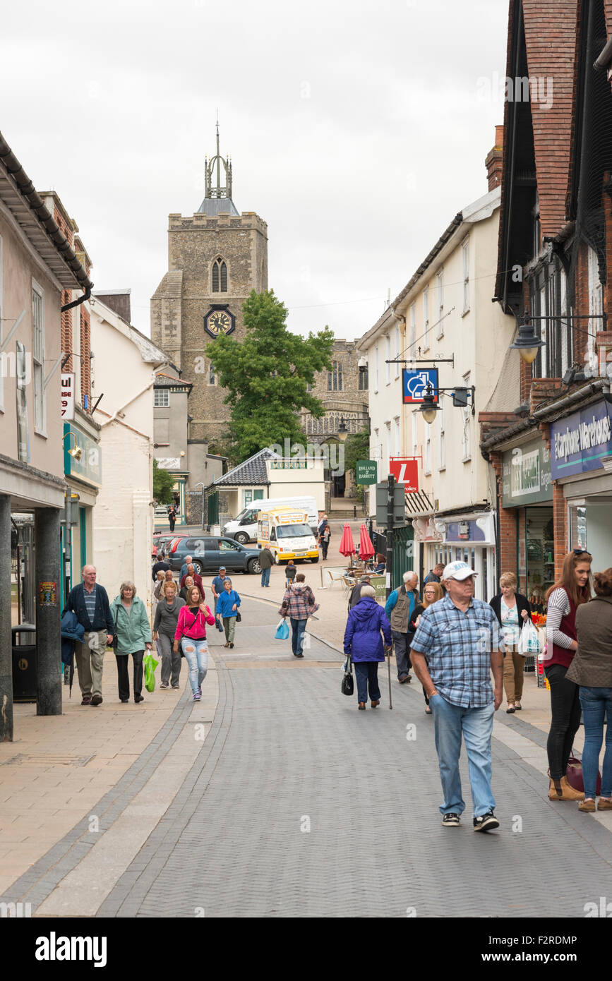 Diss market town centre norfolk hi-res stock photography and images - Alamy