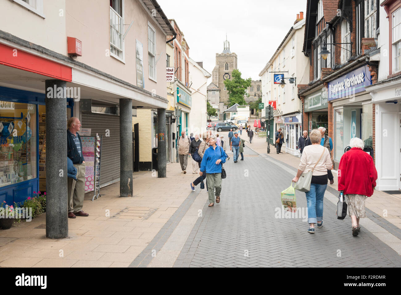 Diss town centre norfolk hi-res stock photography and images - Alamy