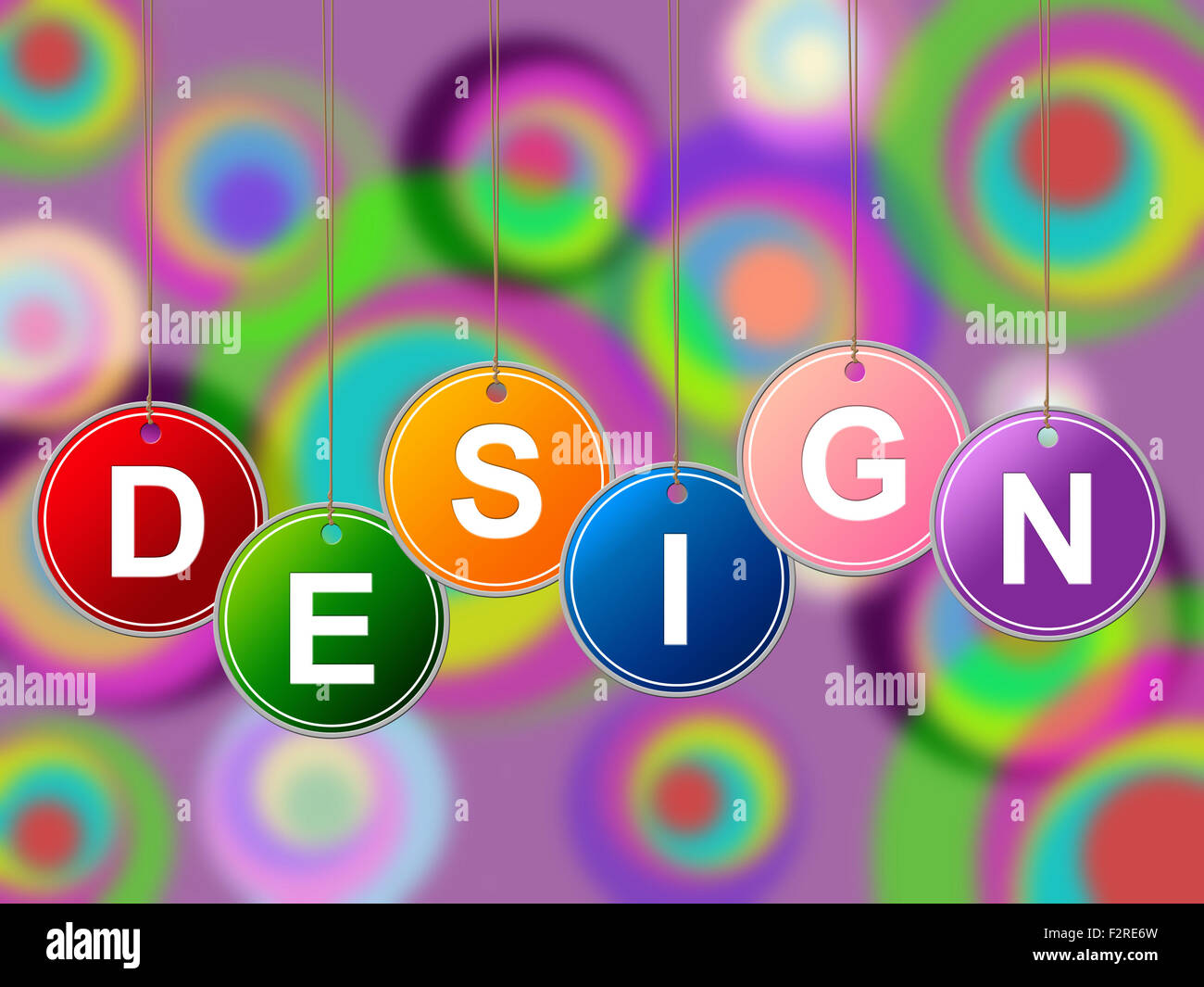 Designs Design Meaning Layout Diagram And Lay-Out Stock Photo - Alamy