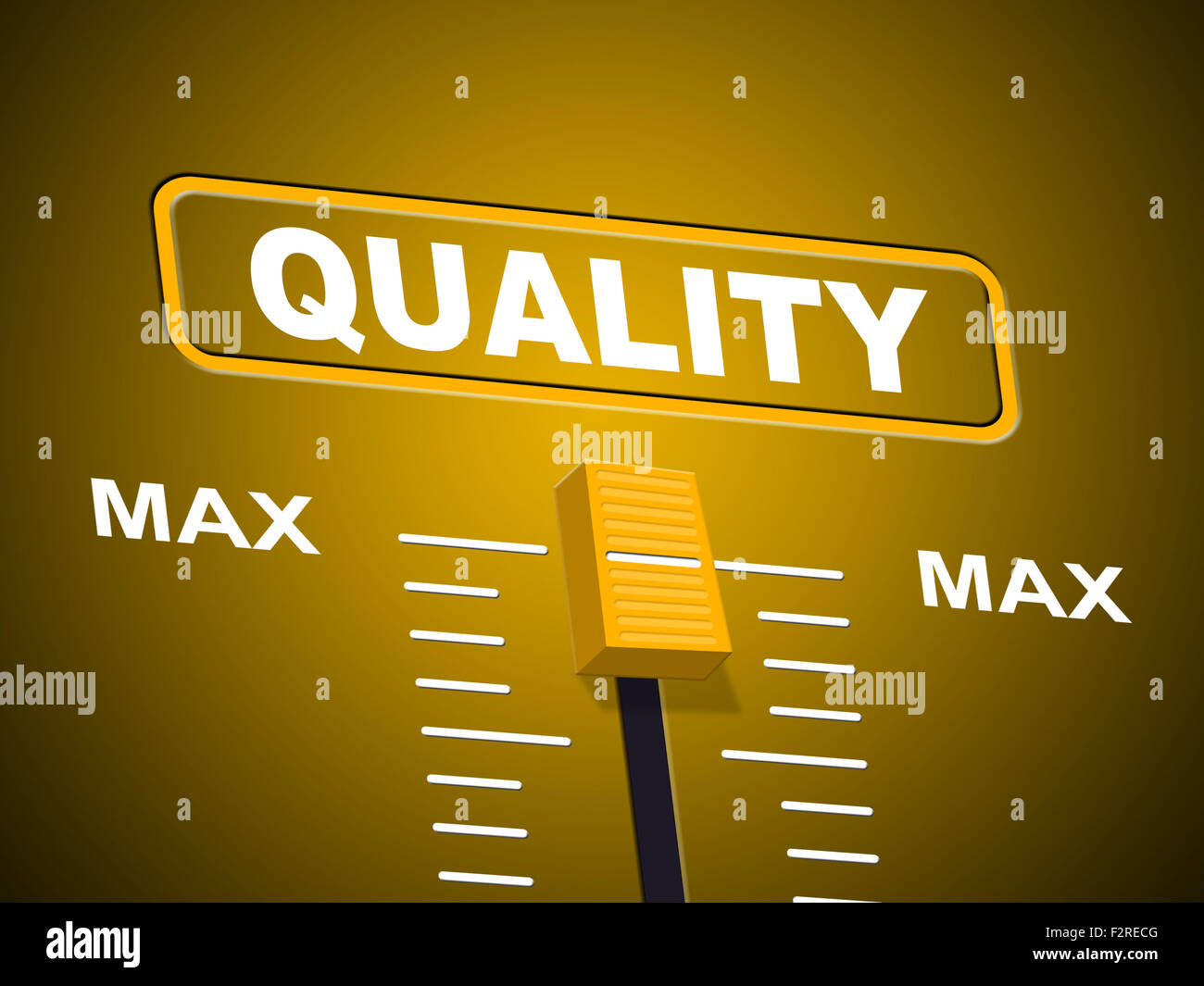 Quality Max Showing Excellent Approve And Limit Stock Photo - Alamy