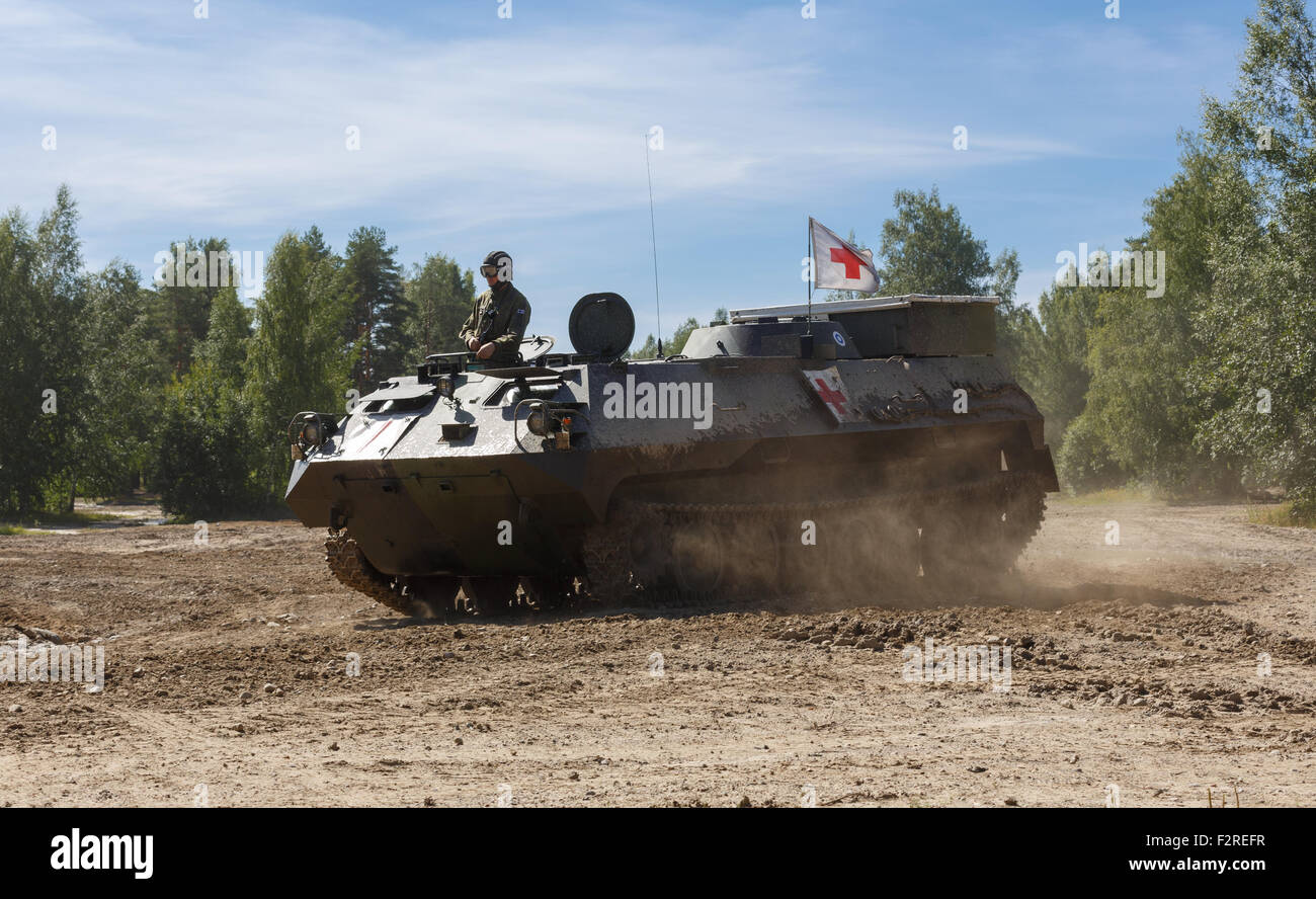 Red cross army vehicle hi-res stock photography and images - Alamy