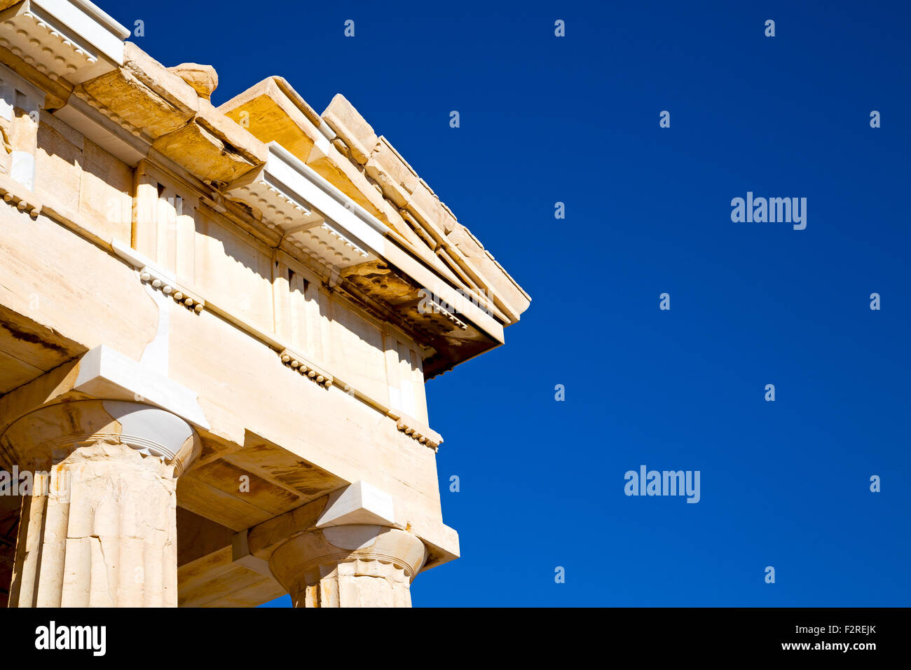 in greece the old architecture and historical place parthenon athens ...