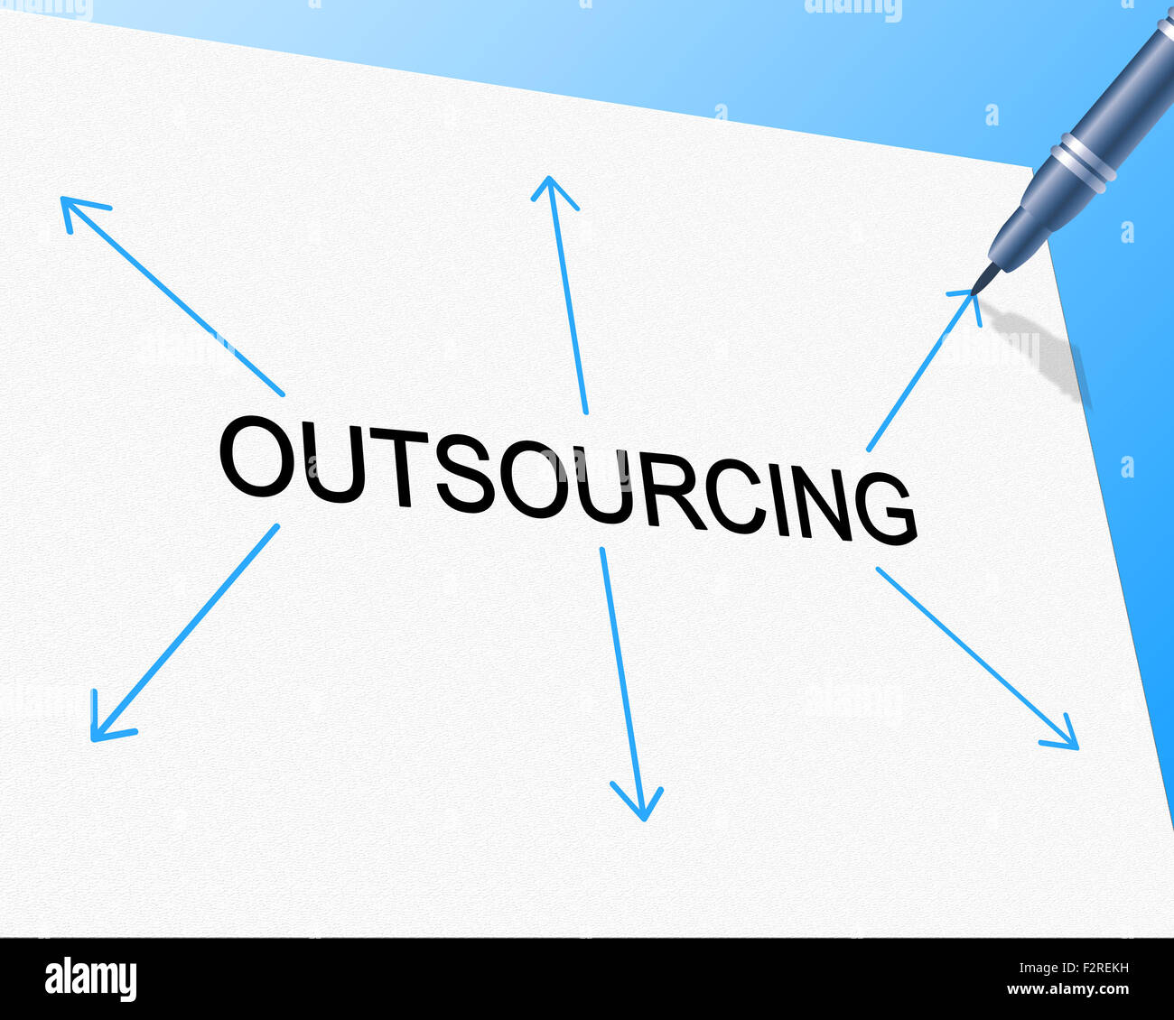 Outsourcing hi-res stock photography and images - Alamy