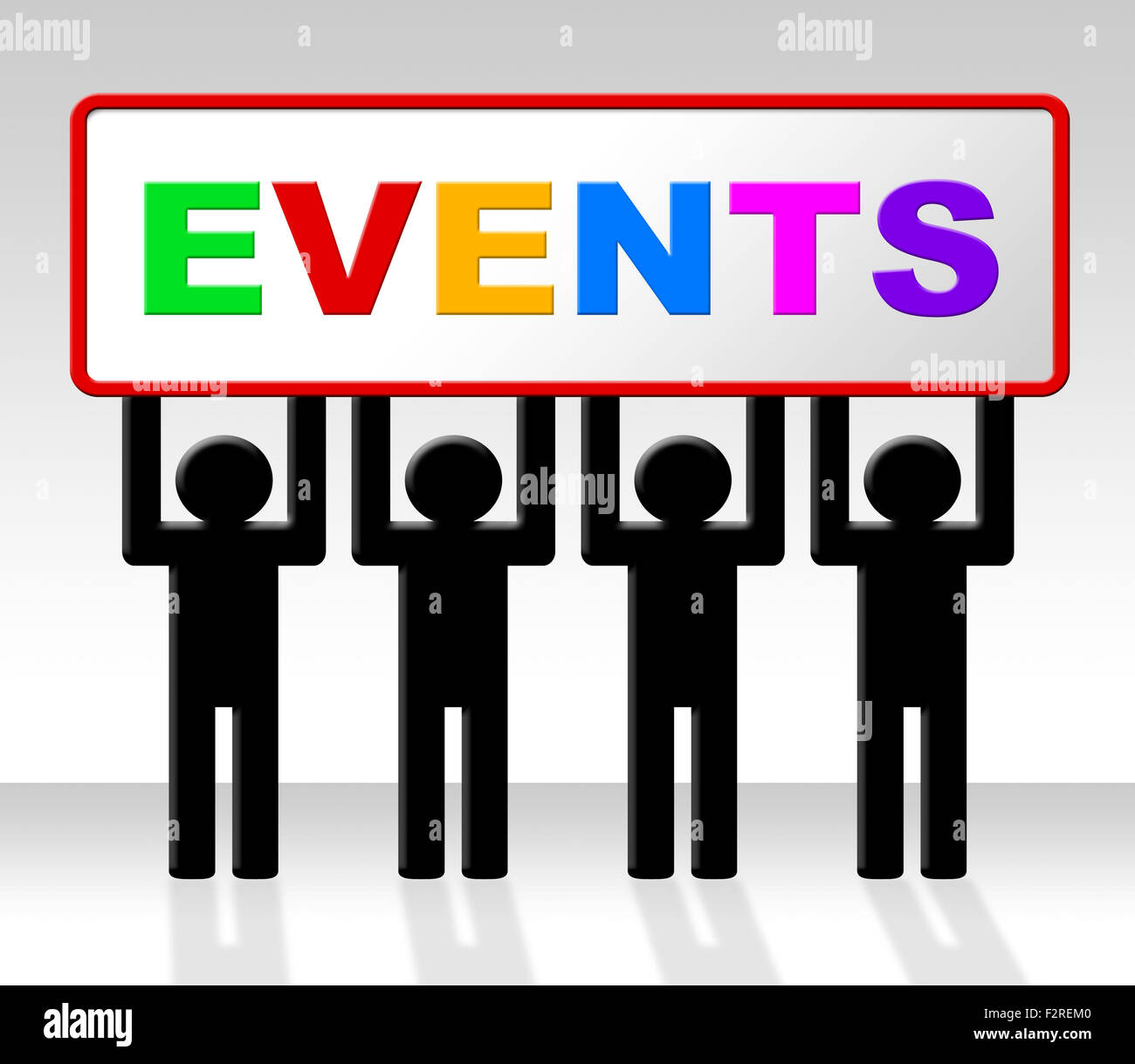 Event Events Representing Experiences Situations And Happening Stock ...
