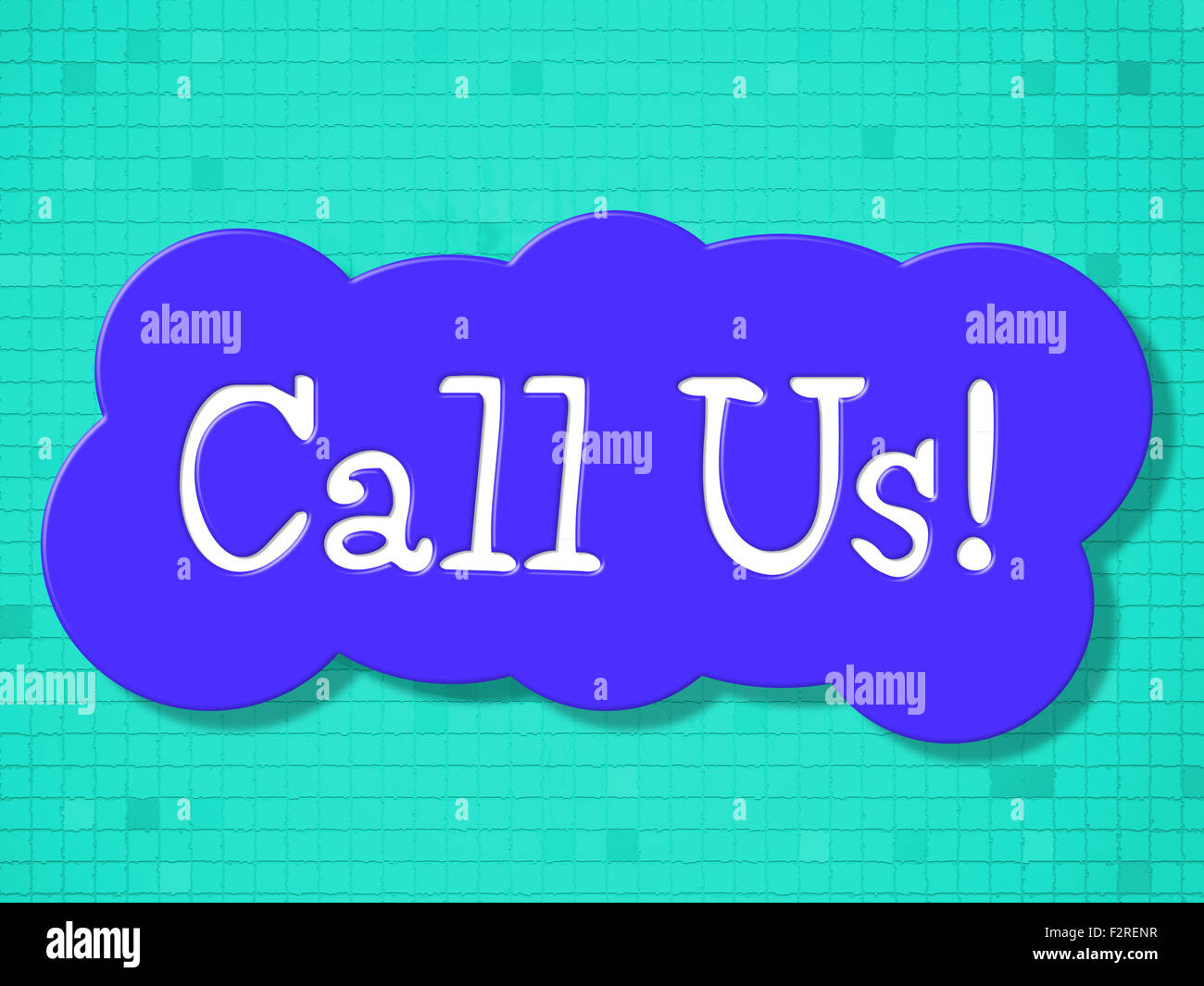 Call Us Indicating Communicate Conversation And Communication Stock ...