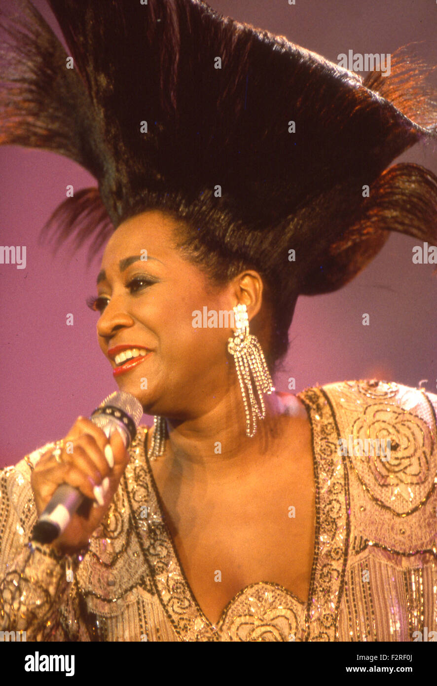 PATTI LaBELLE US singer about 1990. Photo Rudi Reiner Stock Photo - Alamy