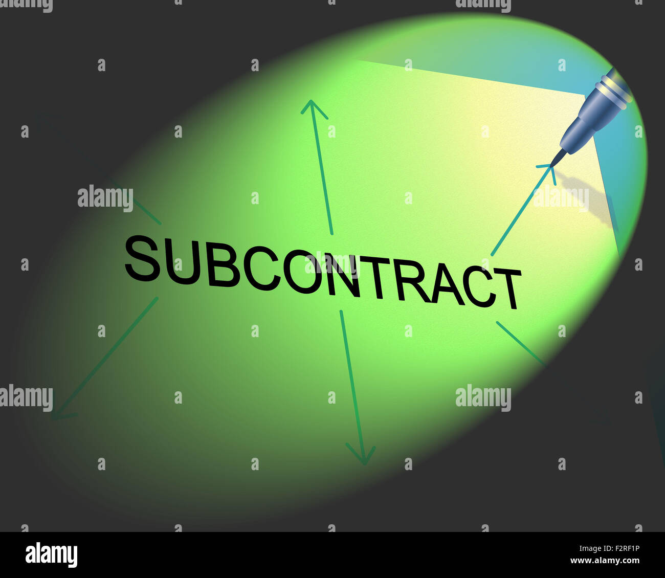Subcontracting Subcontract Showing Independent Contractor And Outsource ...