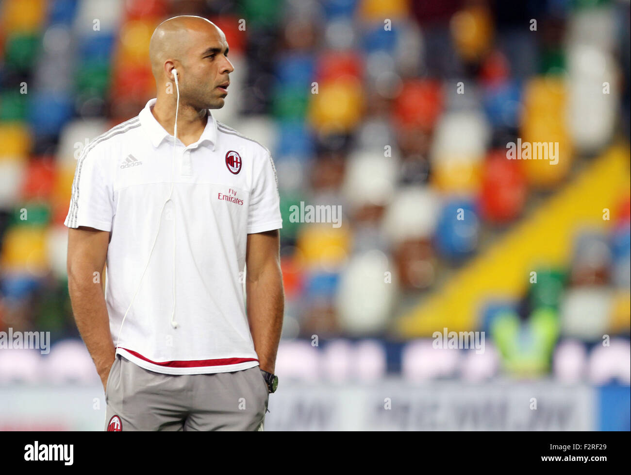 Udine, Italy. 22nd September, 2015. : Milan's defender Alex during the ...