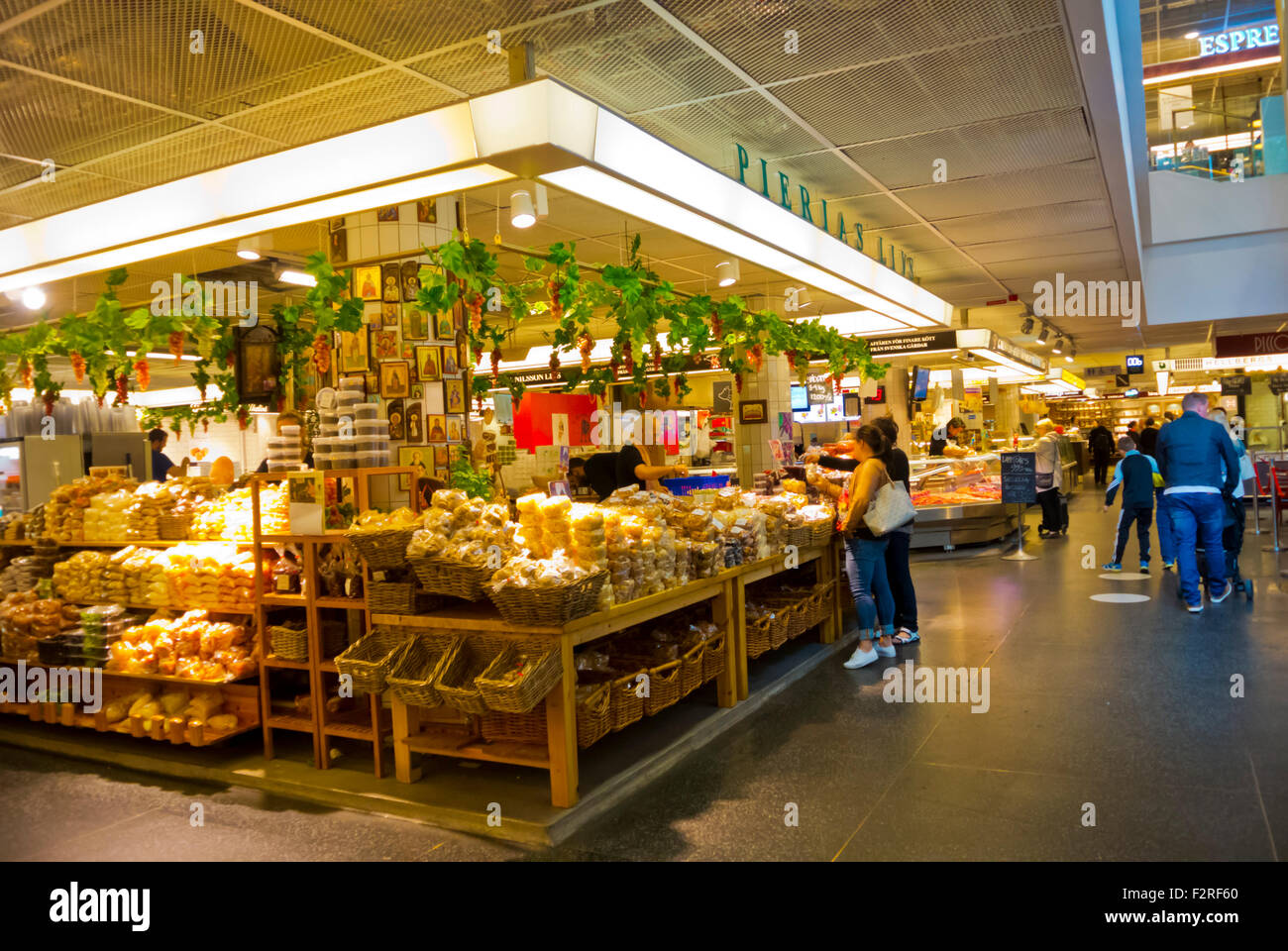 Hötorgshallen, market hall, Hötorget square, Norrmalm district ...