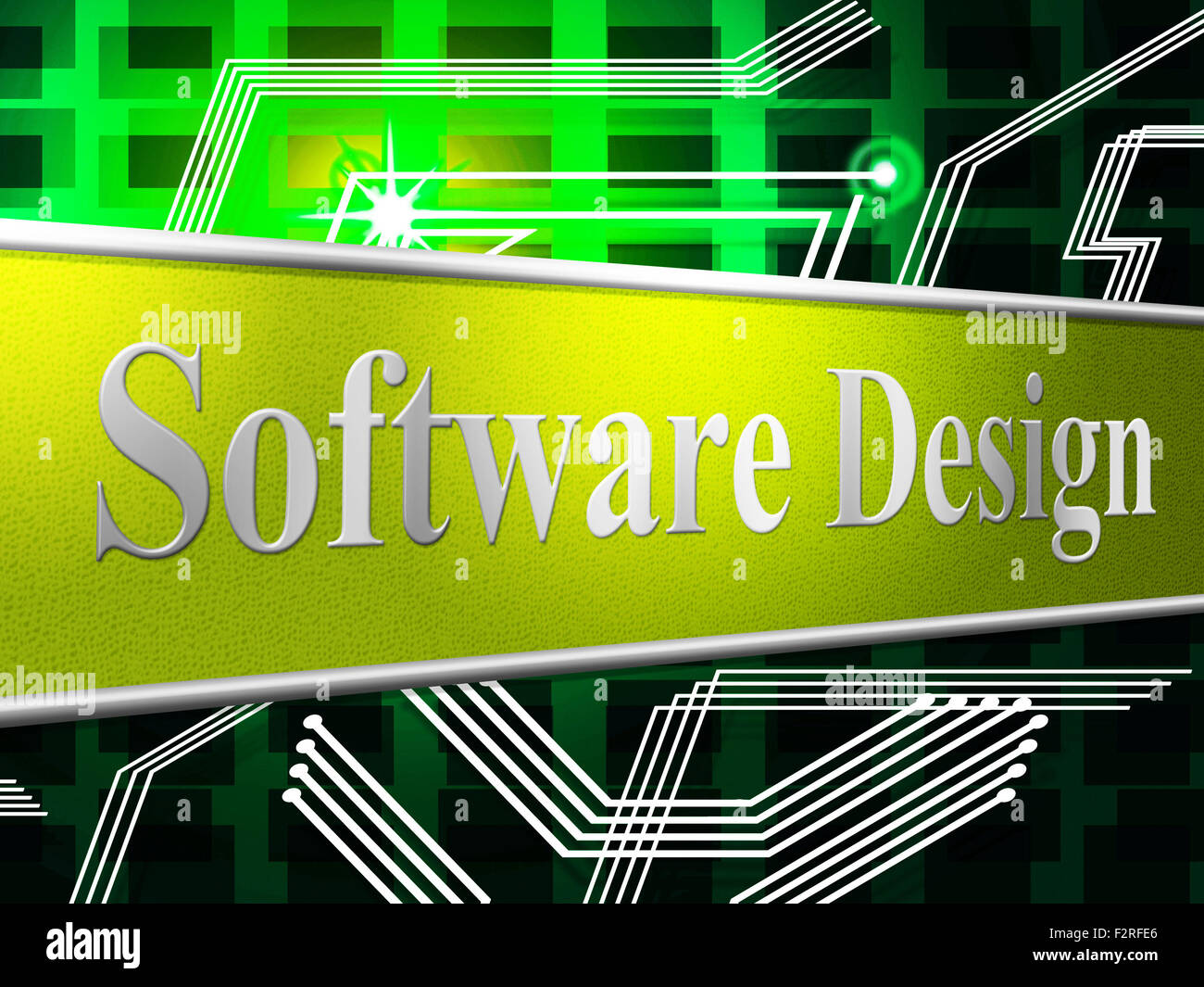Designs Design Representing Model Shareware And Software Stock Photo ...