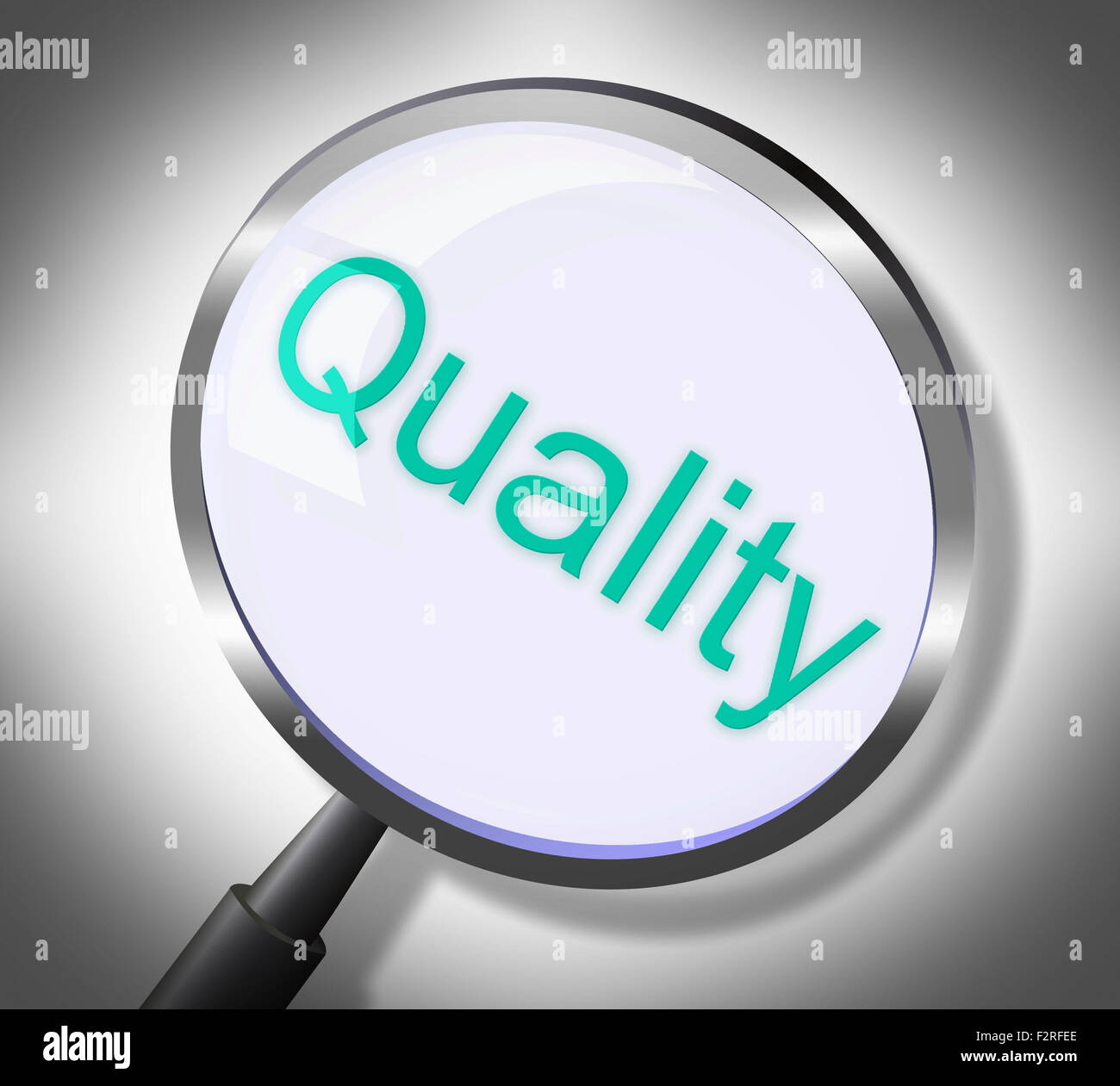 Magnifier Quality Indicating Research Approval And Magnifying Stock ...