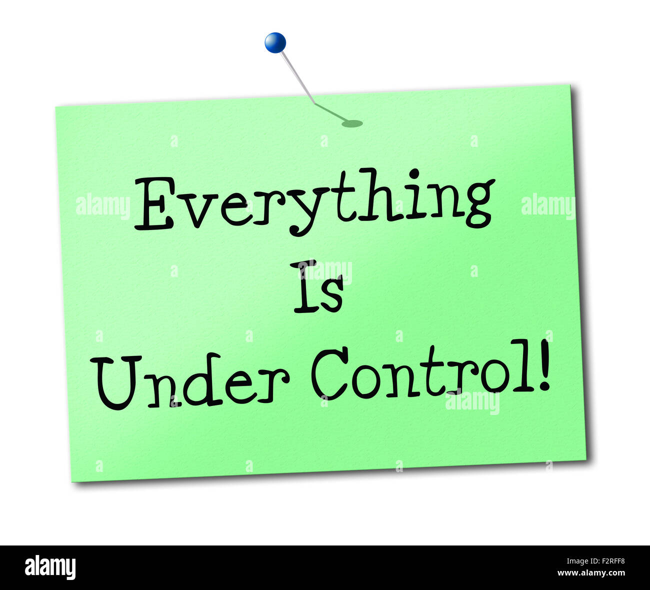 Under Control Representing Structured Manage And Arrange Stock Photo ...