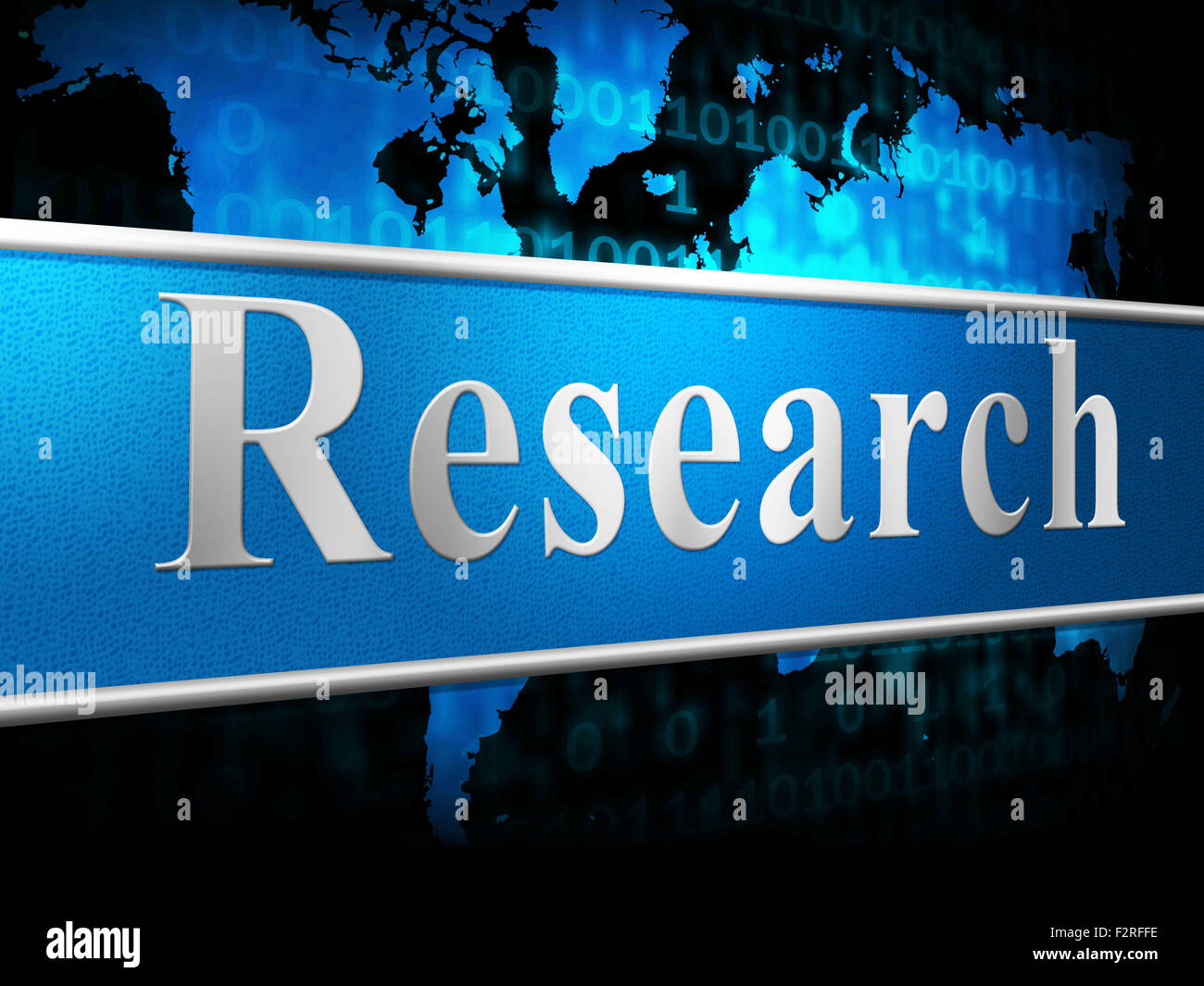 Online Research Showing World Wide Web And Gathering Data Stock Photo ...