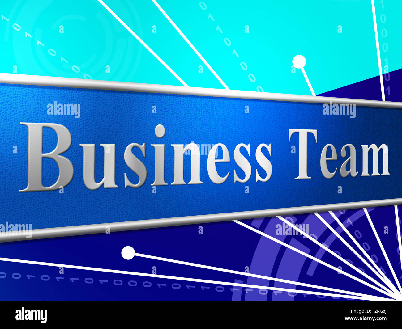 Business Team Meaning Cooperation Commerce And Group Stock Photo - Alamy