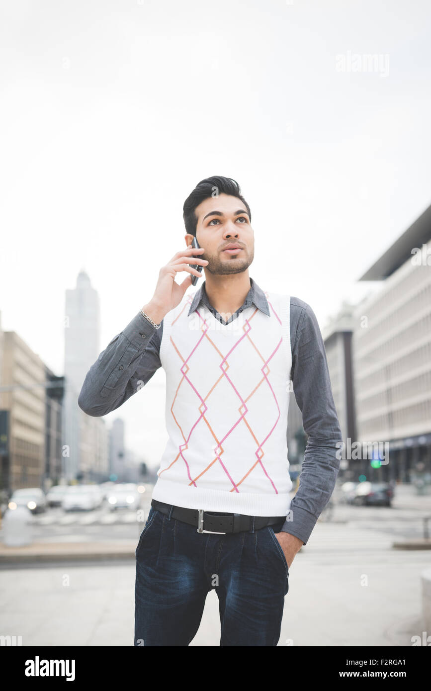 Indian Man Talking High Resolution Stock Photography and Images - Alamy