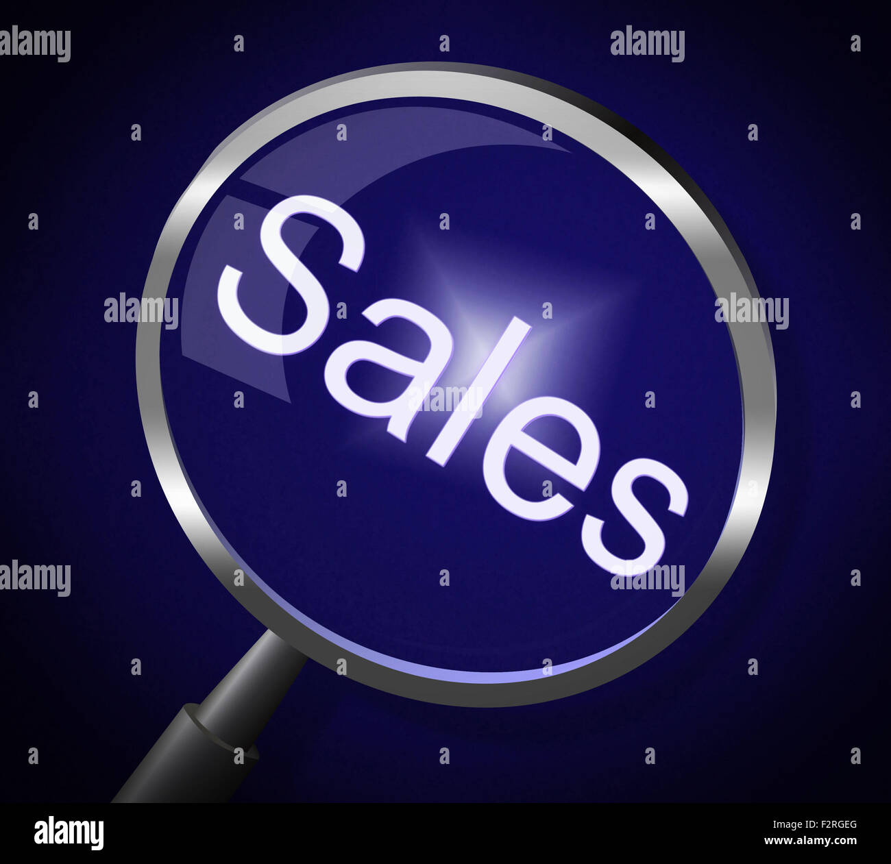 Sales magnifier hi-res stock photography and images - Alamy