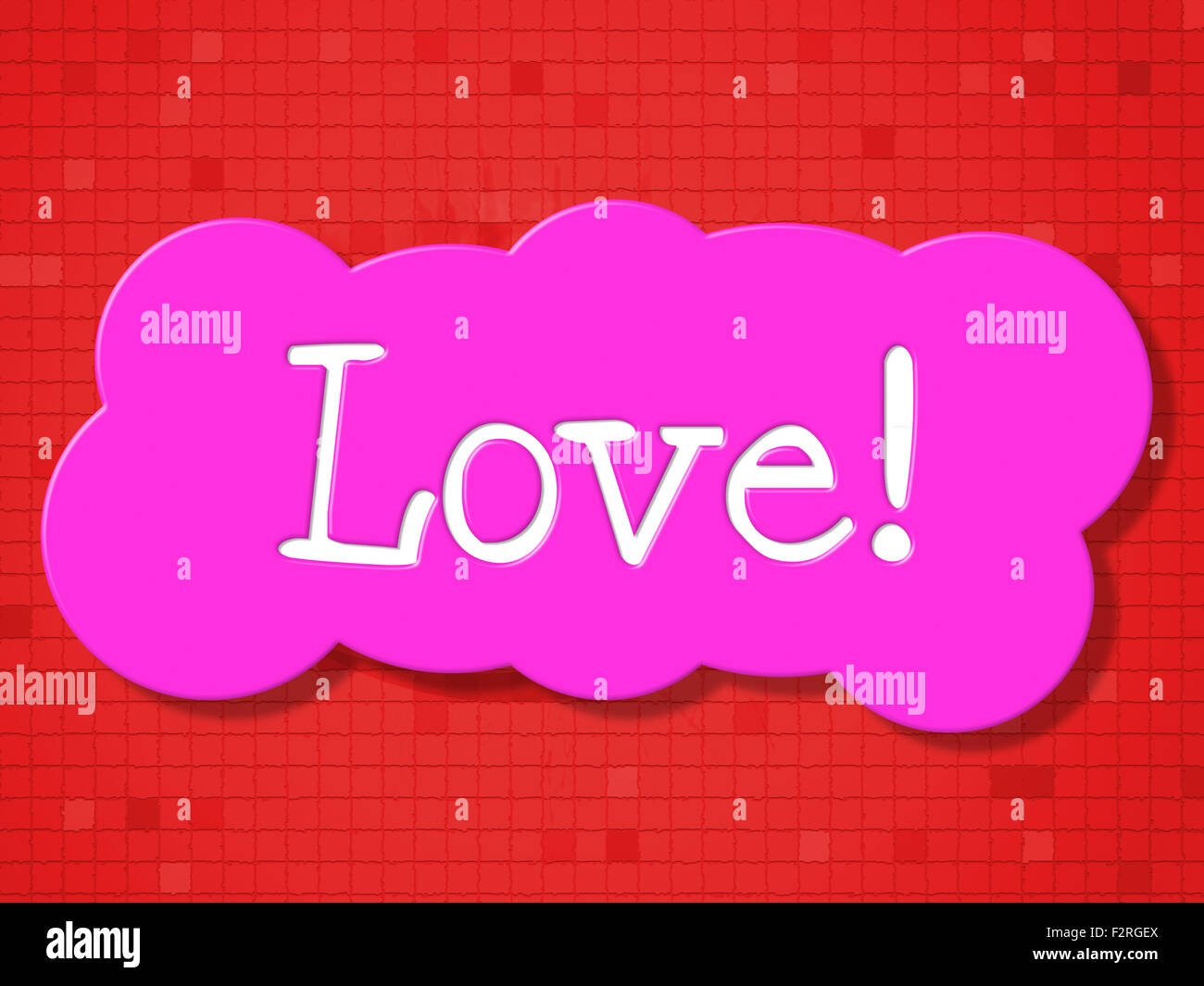 Love Sign Representing Devotion Message And Loving Stock Photo - Alamy