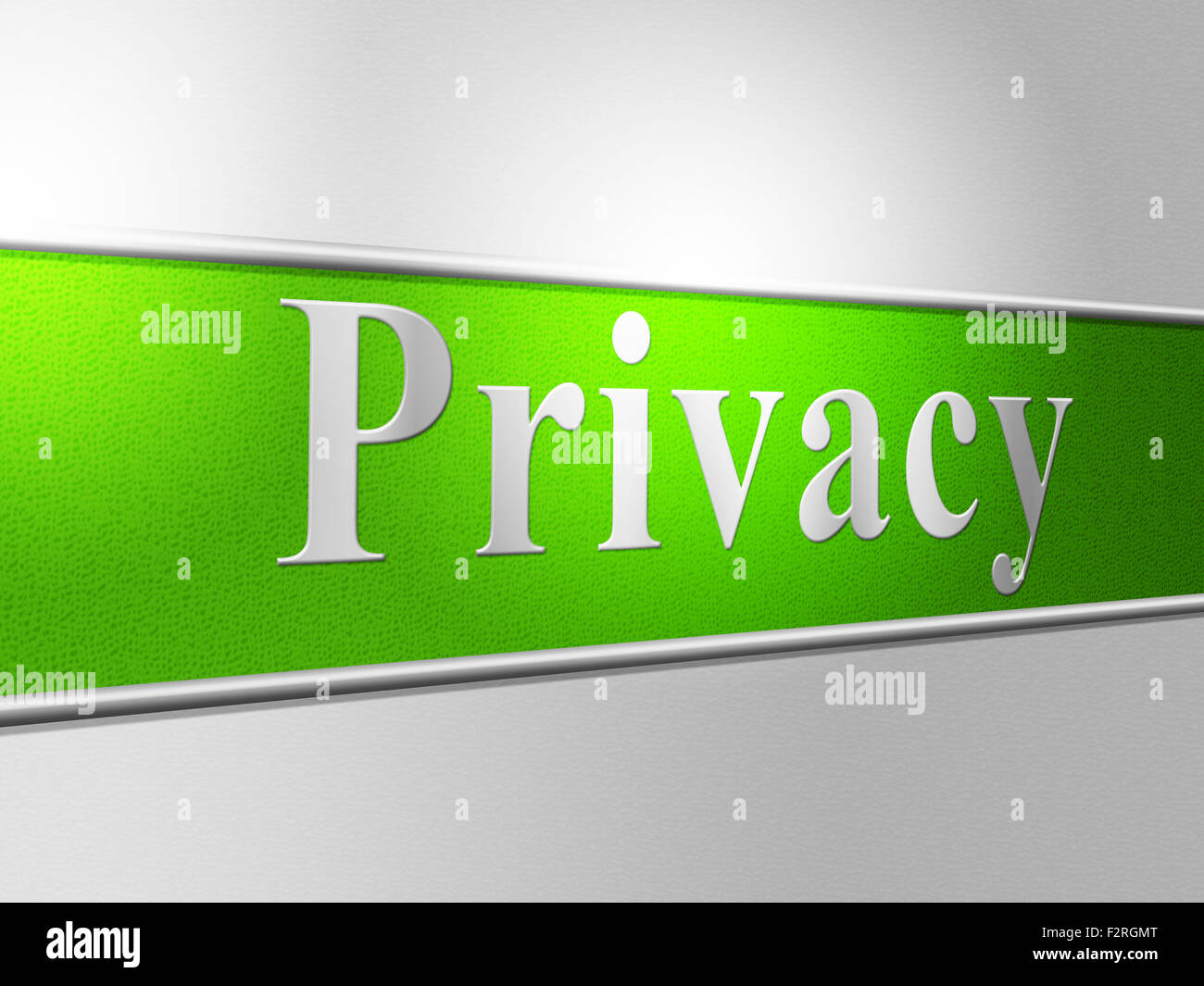 Privacy Secret Representing Advertisement Sign And Message Stock Photo ...