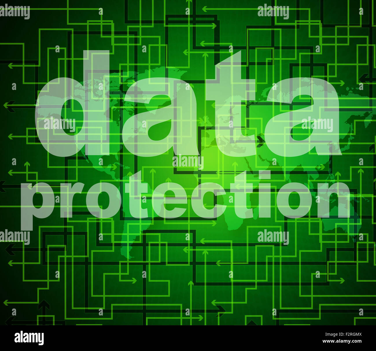 Data Protection Representing Protected Forbidden And Knowledge Stock ...