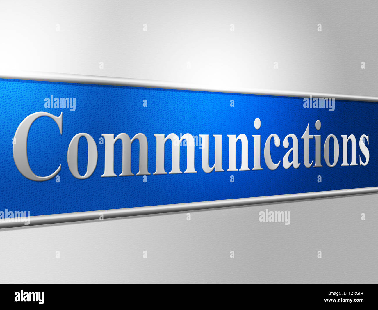 Communication Network Showing Global Communications And Discussion ...