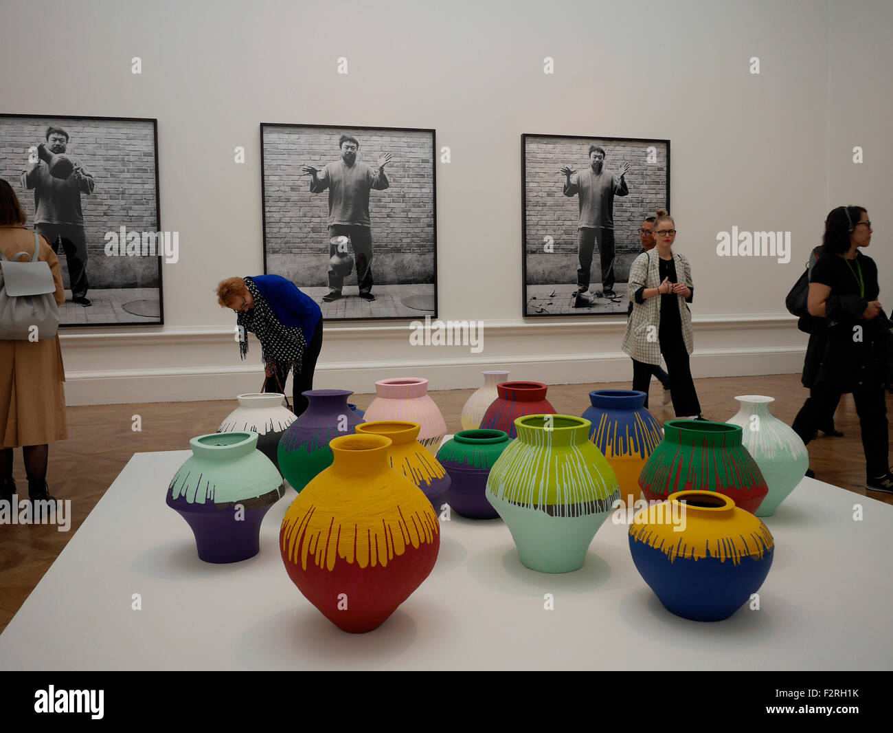 Ai weiwei at the royal academy hi-res stock photography and images - Alamy