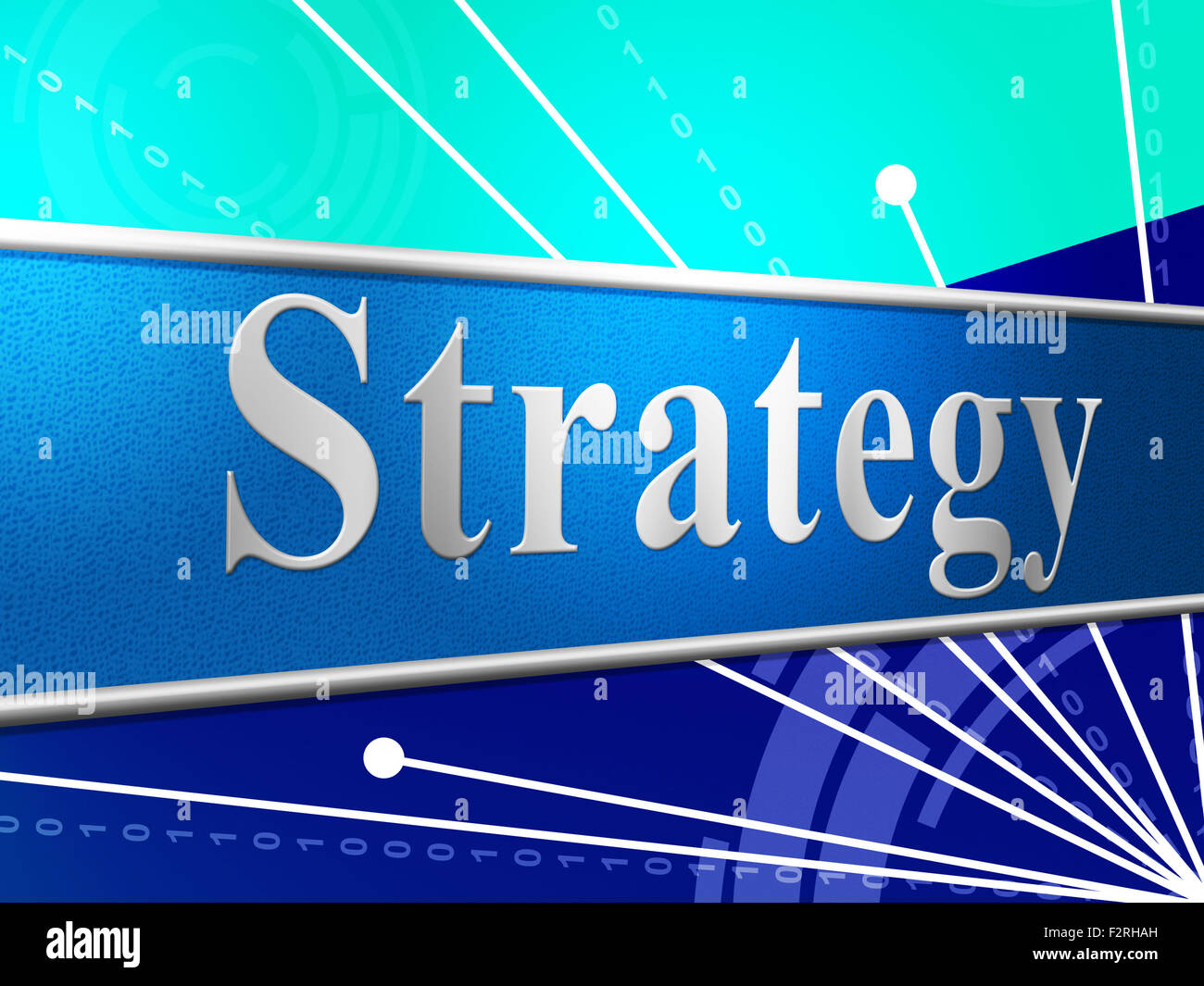 Business Strategy Representing Commercial Planning And Strategic Stock ...