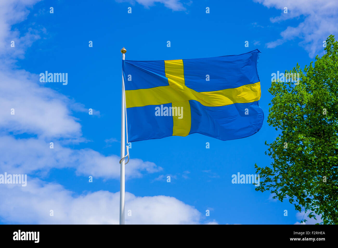 Swedish swede flag hi-res stock photography and images - Alamy