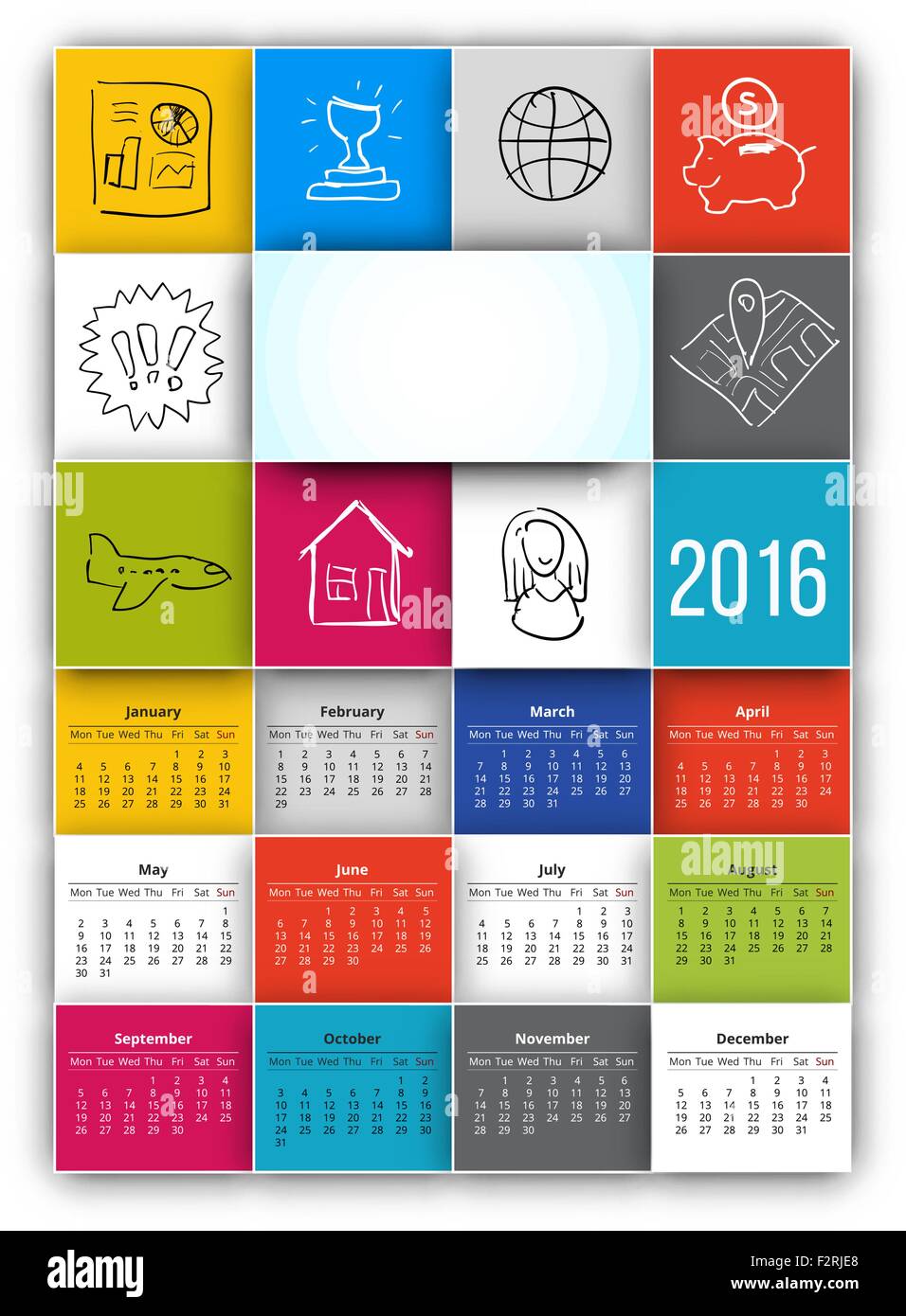 Artwork calendar hi-res stock photography and images - Alamy