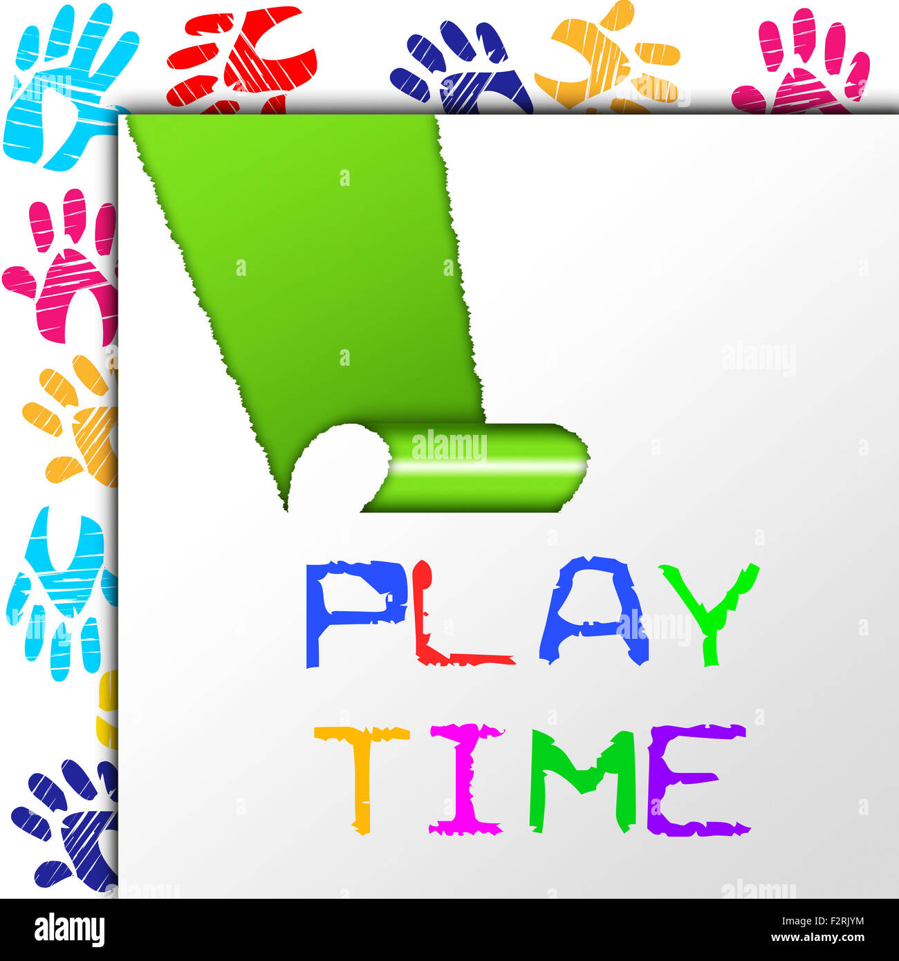 Play Time Showing Enjoyment Youngster And Recreation Stock Photo - Alamy