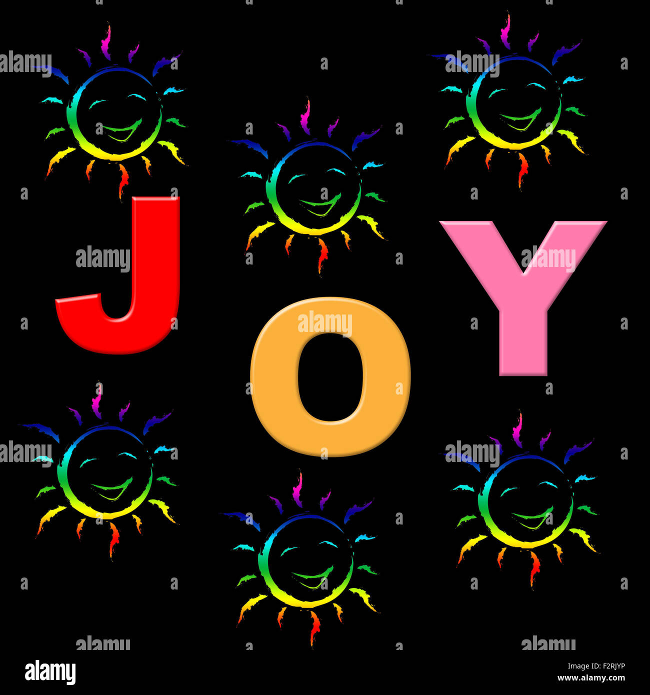 Joy Kids Indicating Happiness Cheerful And Youth Stock Photo - Alamy