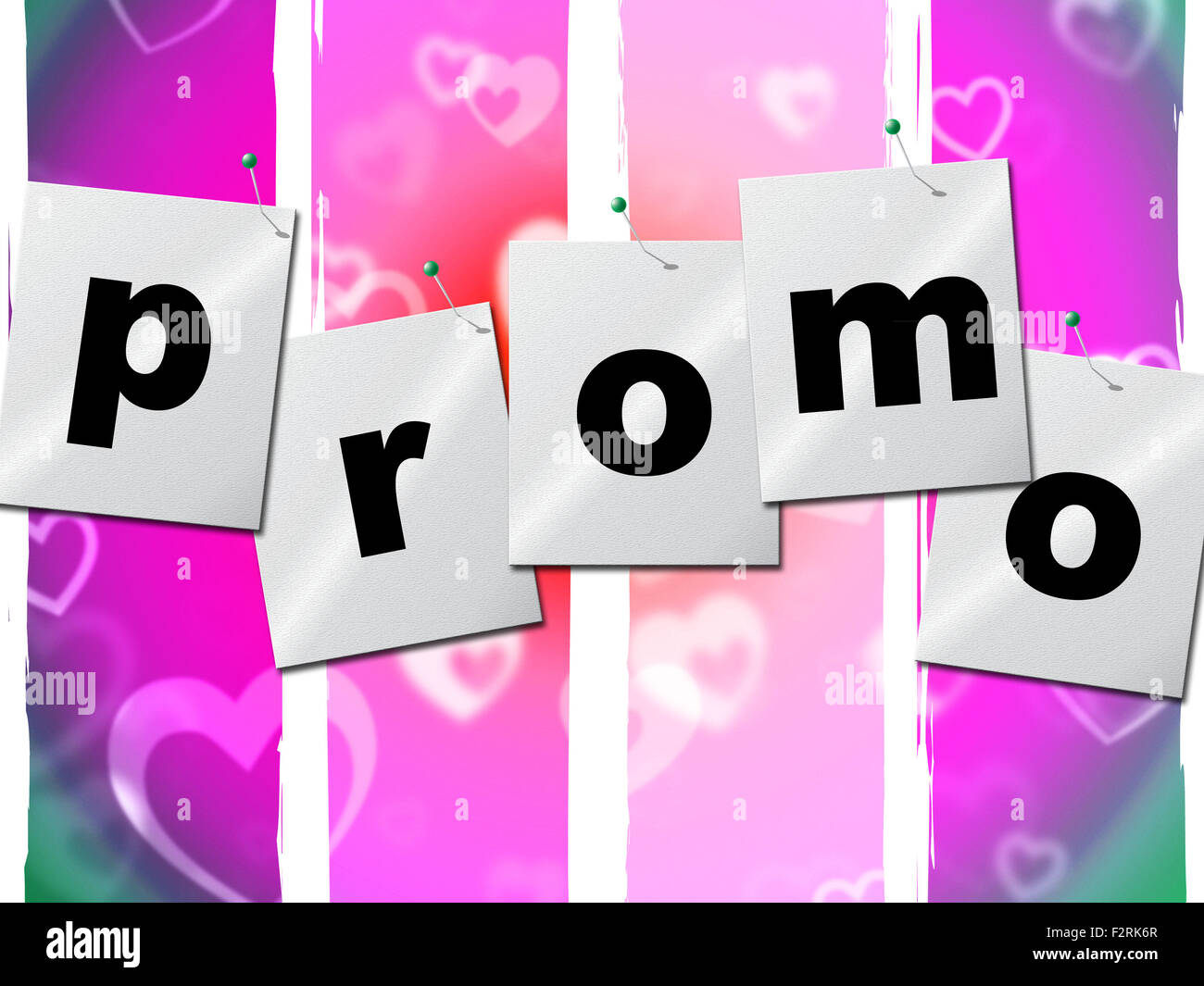Promo Promotion Showing Retail Sale And Cheap Stock Photo - Alamy