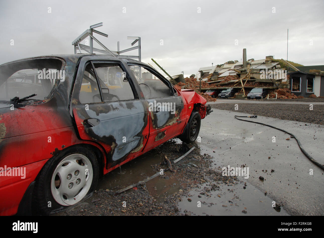 Car explosion hi-res stock photography and images - Alamy