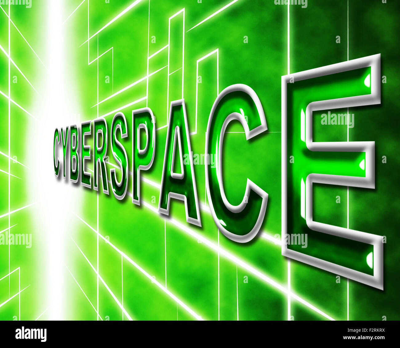 Cyberspace Internet Indicating World Wide Web And High Tech Stock Photo ... Cyberspace Internet Indicating World Wide Web And High Tech Stock Photo ...
