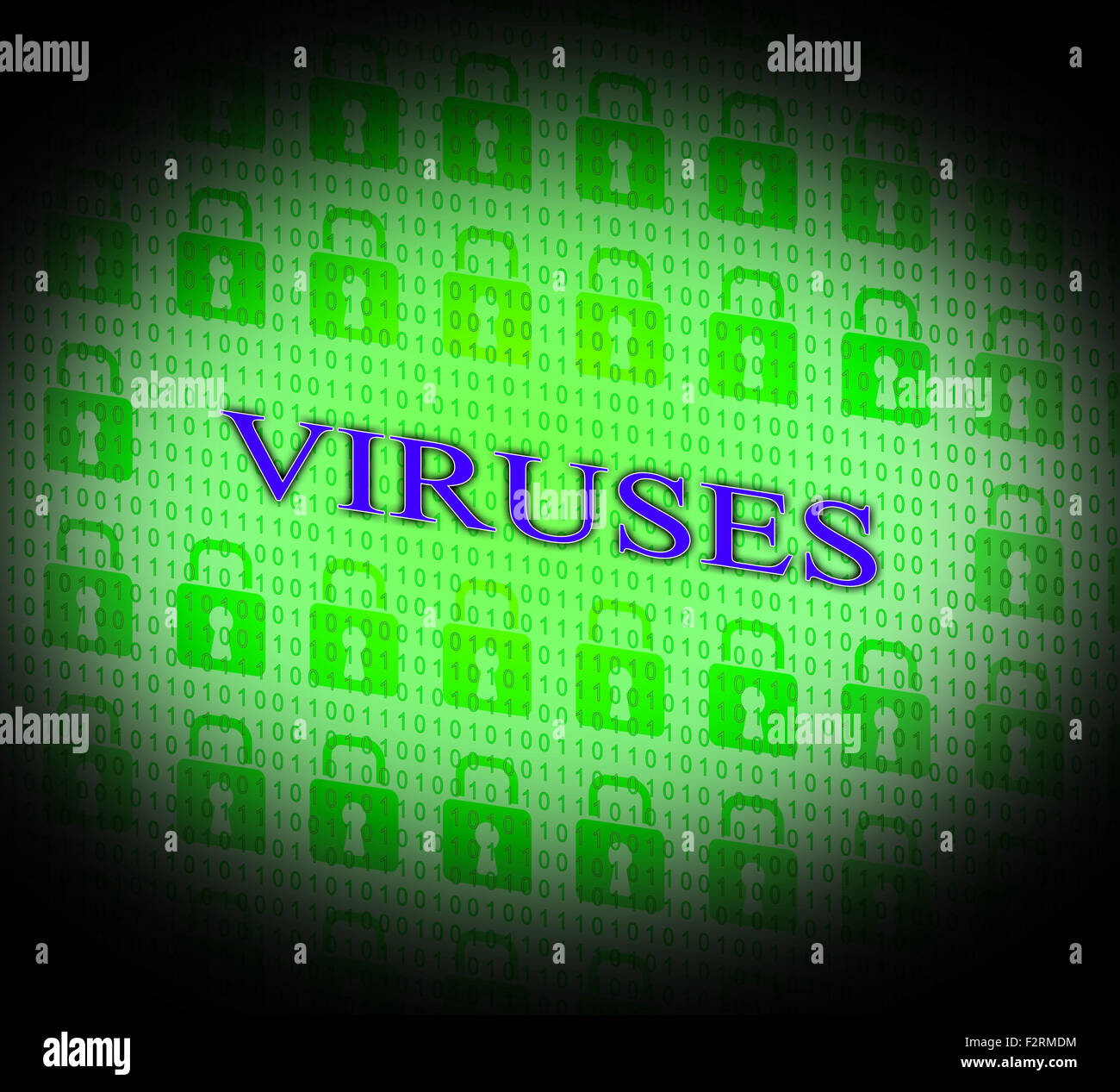 Online Virus Representing World Wide Web And Website Stock Photo - Alamy