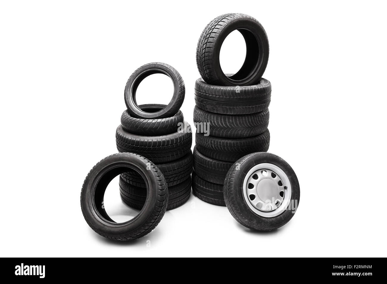 Tires Cut Out Stock Images & Pictures - Alamy