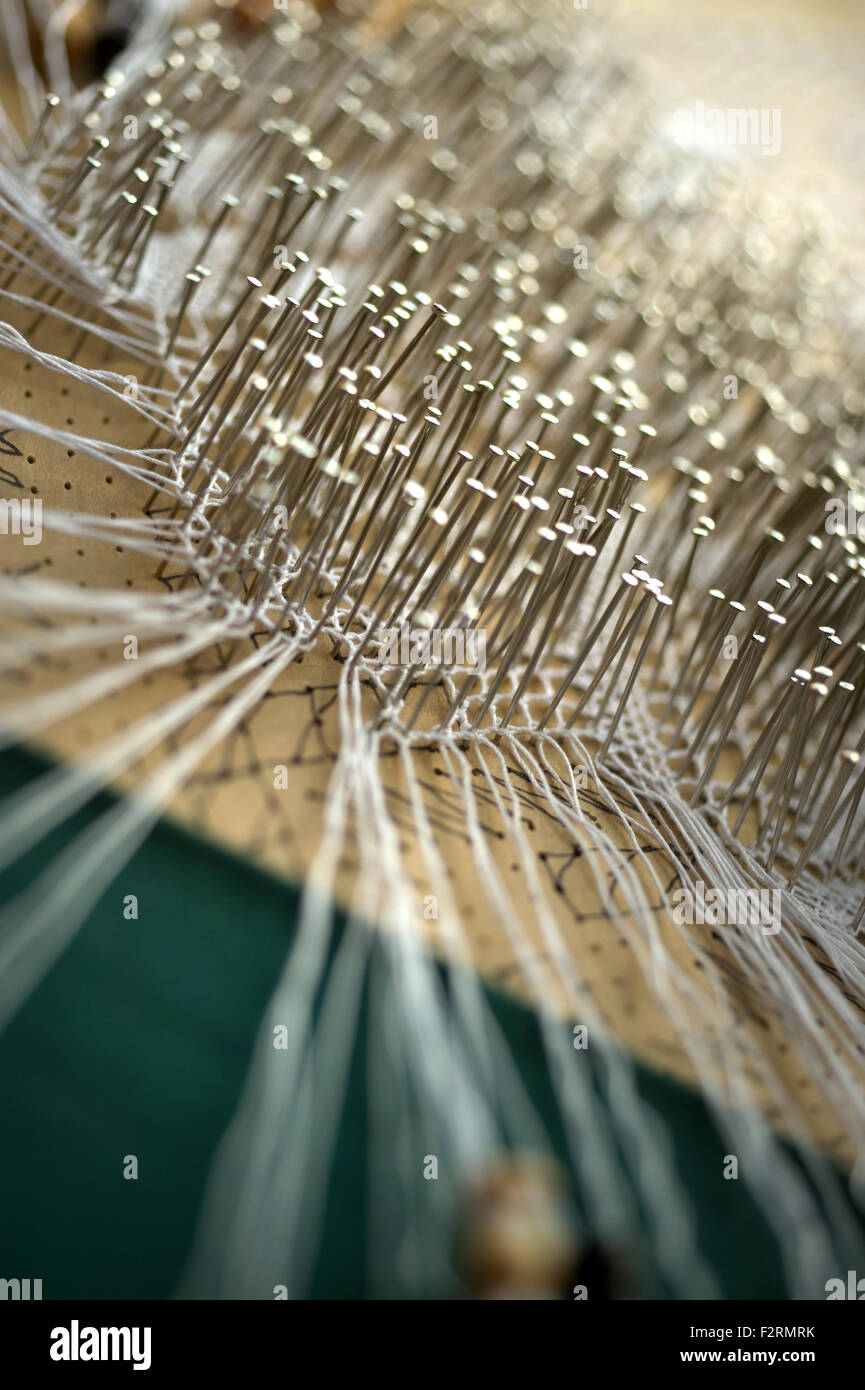 Tools for lace-making Stock Photo - Alamy