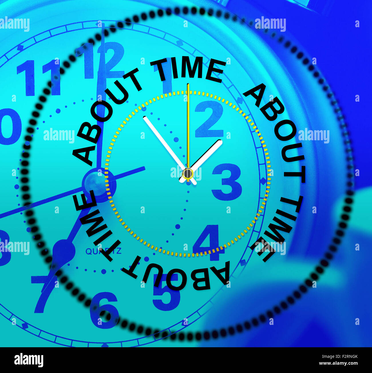 Time clock showing late tardiness hi-res stock photography and images ...