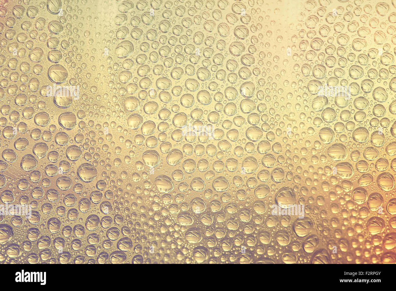 Water droplets on the glass surface Stock Photo - Alamy